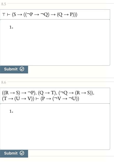 Solved Solve Using The Four Basic Inference Rules Only Modus