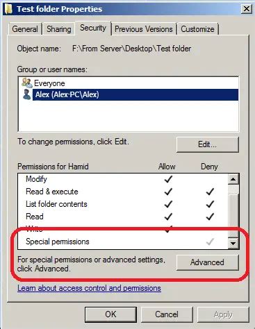 File Folder Permission And Ownership Rights On Windows Techyv