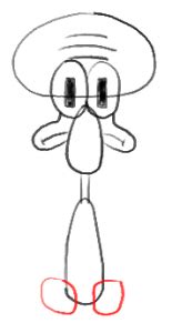 Step 8 How To Draw Squidward Tentacles From Spongebob Squarepants How To Draw Step By Step