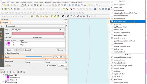 Qgis Shortcut To Transparency Geographic Information Systems Stack