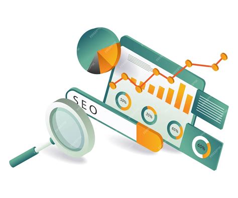 Premium Vector Seo Optimization Data Analysis Business Development