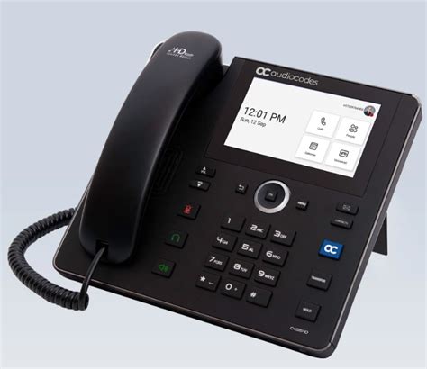 Desk Phone Audiocodes C455 Services Information Technology