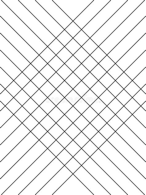 Monochrome Seamless Pattern Diagonal Random Lines Abstract Texture