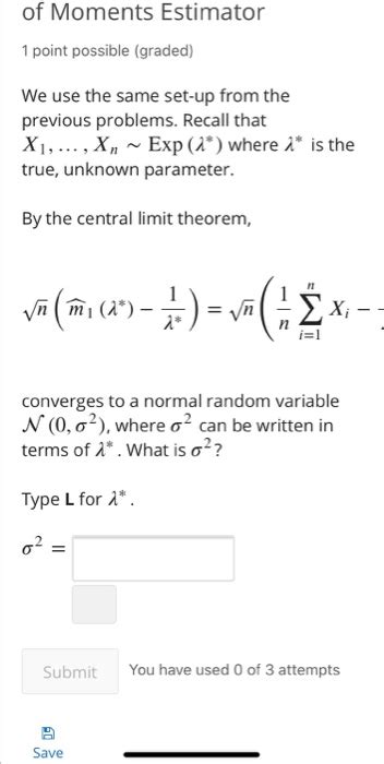 10 Asymptotic Normality Of The Method Of Moments