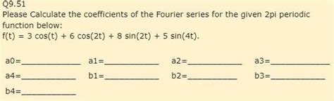 answered q9 51 please calculate the coefficients… bartleby