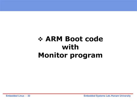 준비물 linux including crossgcc for arm smdk2400 and trace32 usb icd