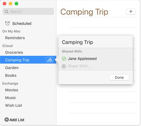 Welcome To Reminders On Mac Apple Support