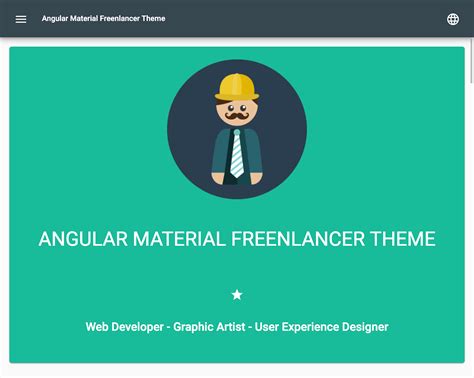 Build Your Next Freelance Website With Angular And Material Design By Anthony Nahas Angular