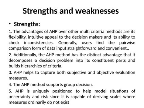 Analytic Hierarchy Process Presentationpptx Analytic Hierarchy Process Presentationpptx
