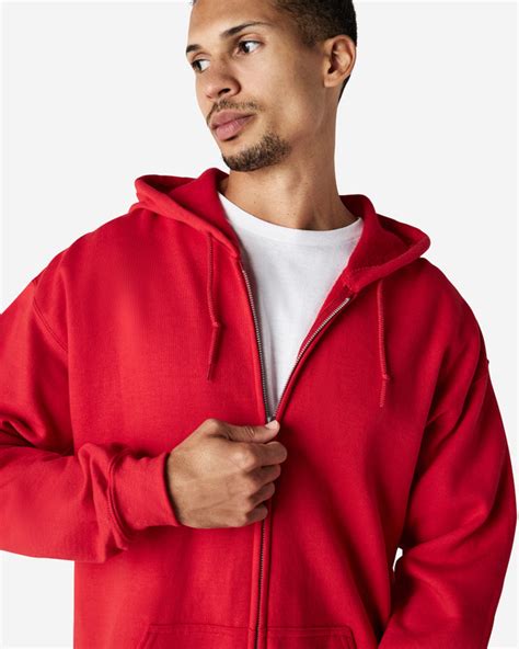 18600 Gildan Heavy Blend Zip Hoodie Classic Fit
