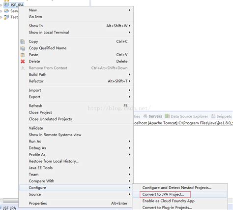 eclipse创建jsf整合jpa过程 eclipse jsf jpa架构 csdn博客