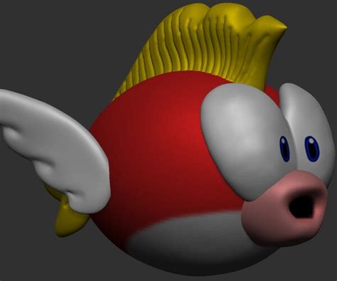 Artstation Cheep Cheep 3d Model Ztl File Resources