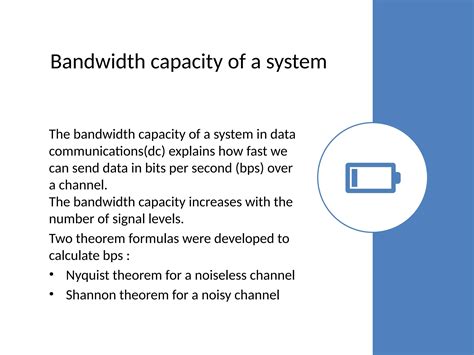 maximizing network efficiency exploring shannon s and nyquist theorems