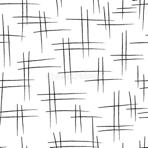 Crosshatch Pattern Seamless Hand Draw Pattern Simple Crosshatch