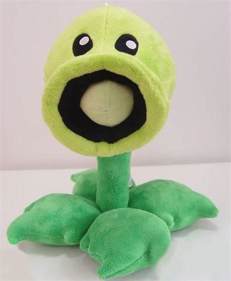 Plants Vs Zombies Peashooter Plush Popcap Soft Figure Pvz Toys 30cm