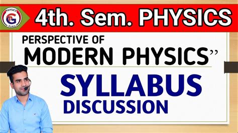 Syllabus B Sc 4th Semester Physics Syllabus Bsc 4th Sem Physics