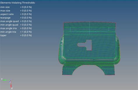 Perform Batch Meshing And Assign Material And Property By Using HYPERMESH Skill Lync