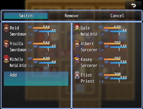 party manager for rmmz by twings