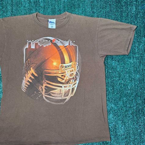 Nfl Vintage Cleveland Browns Skyline Proplayer Nfl Sh Gem