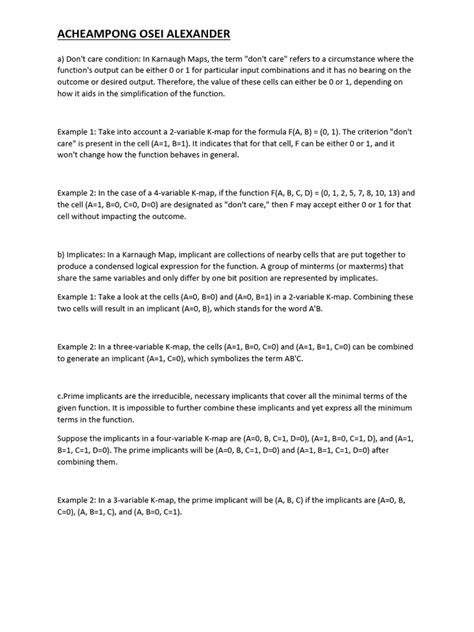 Assignment 2 Pdf Boolean Algebra Teaching Mathematics Assignment 2 Pdf Boolean Algebra Teaching Mathematics