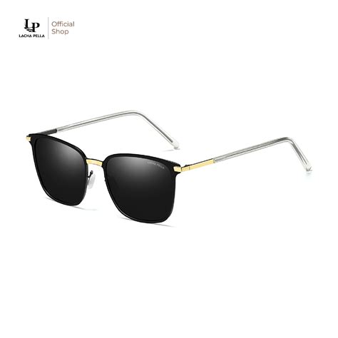 Jual Lacha Pella Kacamata Hitam Polarized Pria Wanita Model P0864 Shopee Indonesia