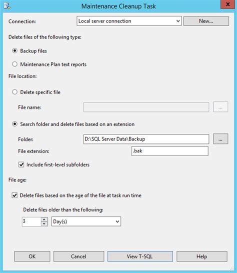 Sql Server Backup Files Cleanup Dynamics Gp Learn And Discuss