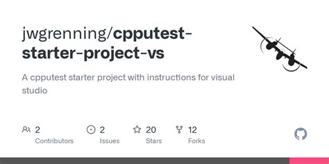 GitHub Jwgrenning Cpputest Starter Project Vs A Cpputest Starter Project With Instructions