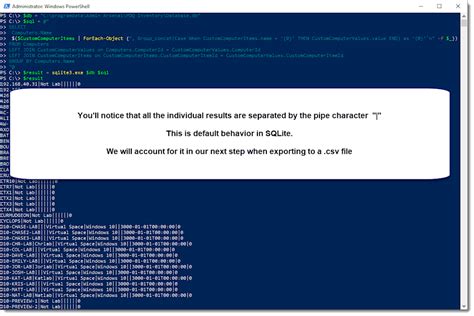 exporting custom fields from pdq inventory with powershell pdq
