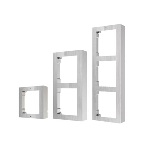 Hikvision Ds Kd Acws Stainless Modular Intercom Surface Mount Bracket