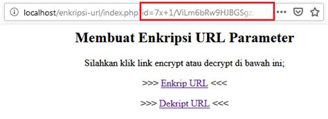 Membuat Enkripsi Url Parameter Dengan Base64 Tutorial