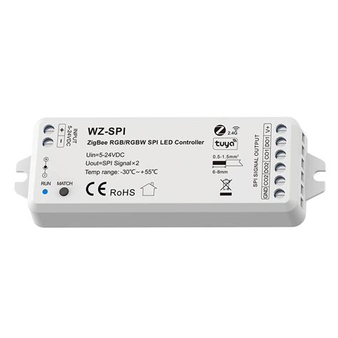 WZ SPI RF Tuya RGB RGBW Zigbee Addressable LED Controller
