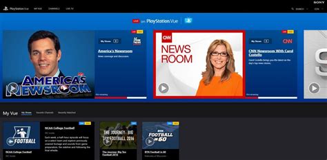 Playstation Vue Is Now Available In Your Web Browser Cord Cutters News
