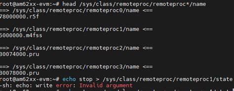 SK AM62 A53 And M4 R5 Hybrid Communication Verification Processors Forum Processors TI