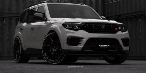 Mahindra Scorpio N R Edition Imagined With V8 Engine And Rugged Styling