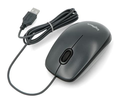 Optical Mouse Logitech M Black Botland Robotic Shop