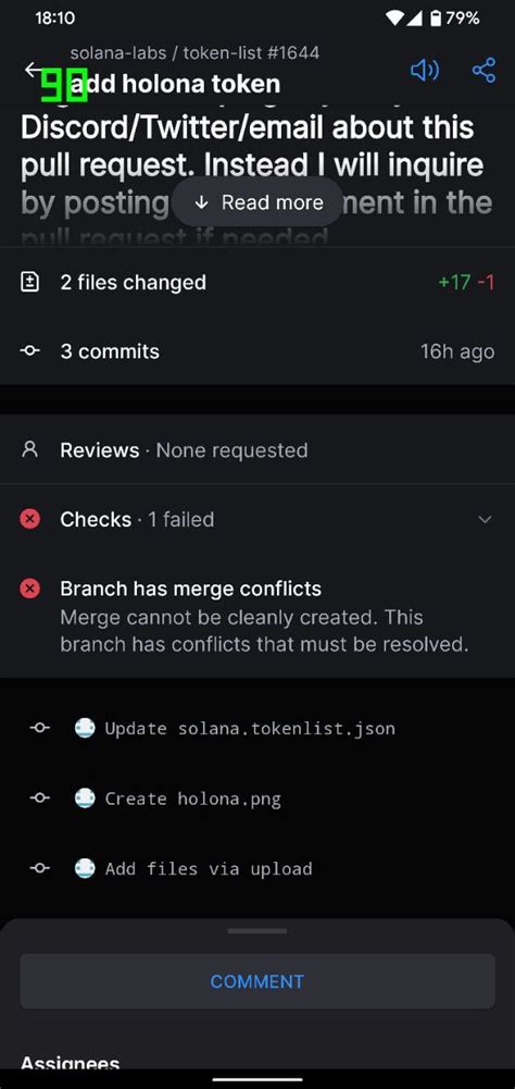 is the pull request done and why auto merge failed r github