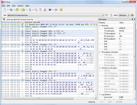 serial tap hardware sniffer io ninja