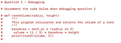 Solved 10 Pts The Code Below Contains Three Errors This