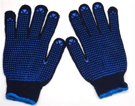 Printed Blue Dotted Gloves Size Medium At Best Price In New Delhi