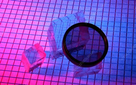 Birefringence And Polarizer Stock Image C047 9700 Science Photo Library