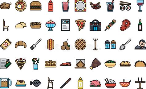 Food And Drinks Icons High Quality Vector Icons Collection With Editable Stroke Ideal For