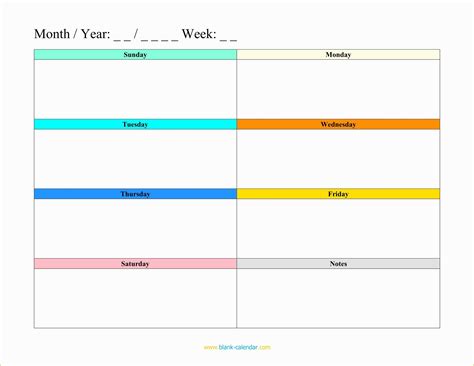 Free Weekly Planner Template Word Of Weekly Schedule Planner Templates
