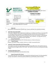 COT4400S22Syllabus Docx COT 4400 Course Prefix Number Course Title