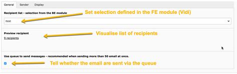 github ecodev mailing typo3 cms extension define and assign list