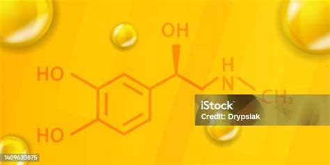 아드레날린 화학 공식 아드레날린 3d 현실적인 화학 분자 구조 3차원 형태에 대한 스톡 벡터 아트 및 기타 이미지 3차원 형태 건강관리와 의술 건축물 Istock