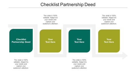 Checklist Partnership Deed Ppt Powerpoint Presentation Styles Display Cpb Presentation