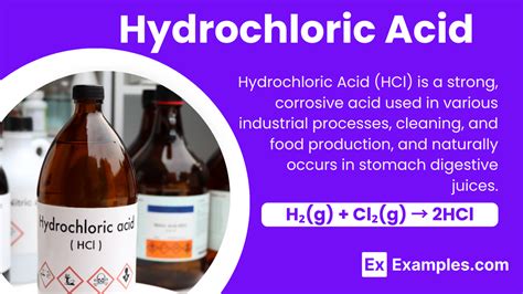 Hydrochloric Acid HCl Definition Structure Preparation Properties Uses Side Effects