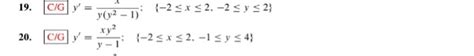 Solved In Exercises 12 22 Construct A Direction Field And