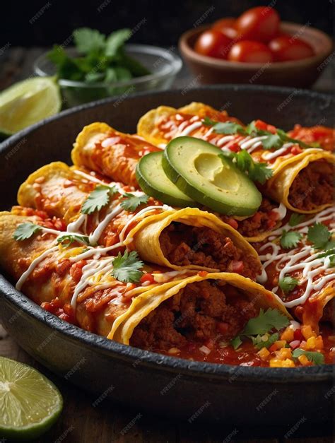 Premium Photo Enchiladas Canvas Best Compilation