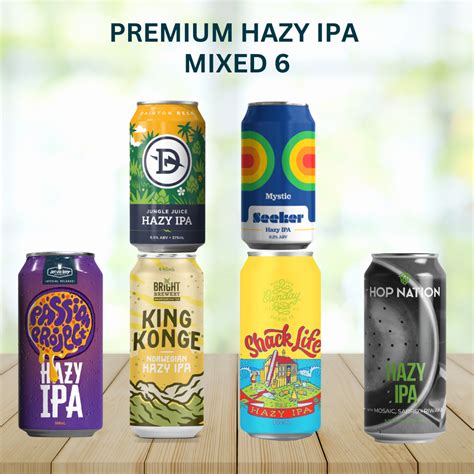 Premium Hazy Ipa Mixed 6 Pack The Craft Beer Cottage